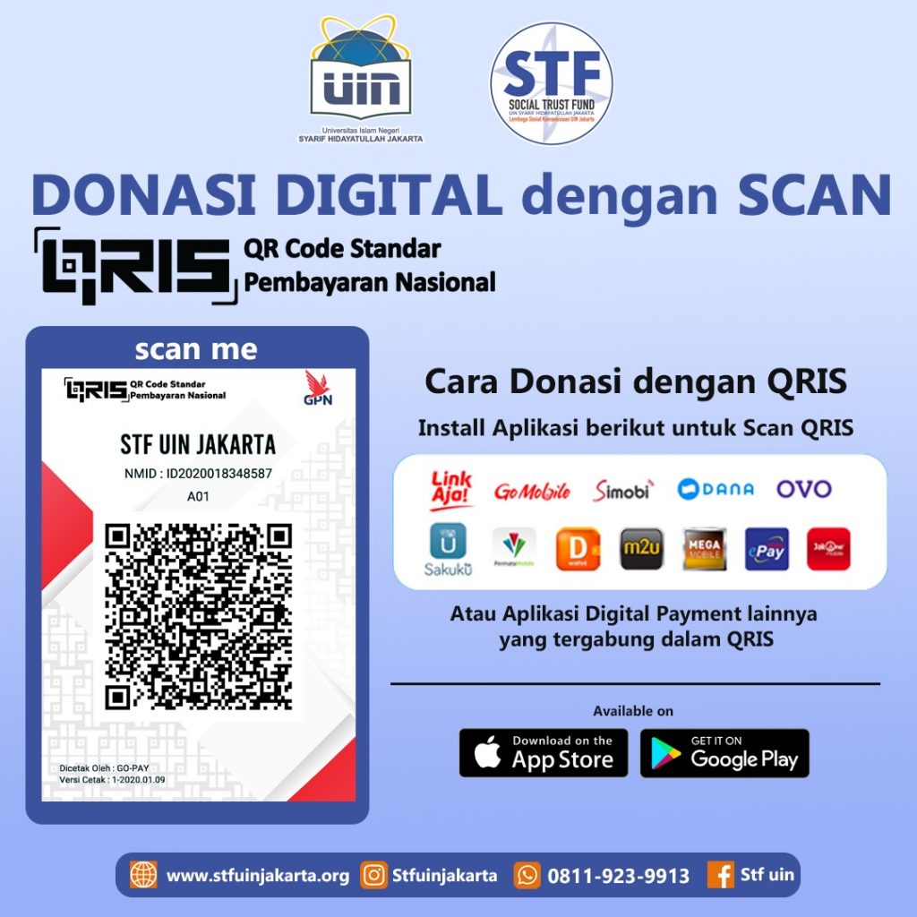 Donasi ke Social Trust Fund UIN Jakarta Jadi Lebih Mudah dengan QRIS ...